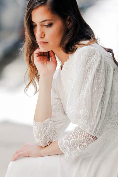 Modest Poet Muse-Modest wedding gowns - Studio Levana – Plus Size ...