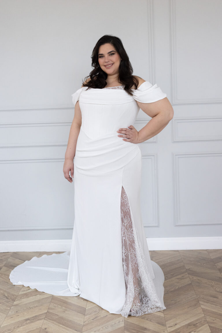 Grá - Studio Levana – Plus Size Wedding Dresses with Built-In Support