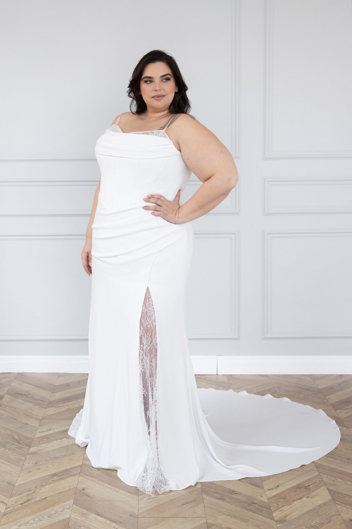 Grá - Studio Levana – Plus Size Wedding Dresses with Built-In Support