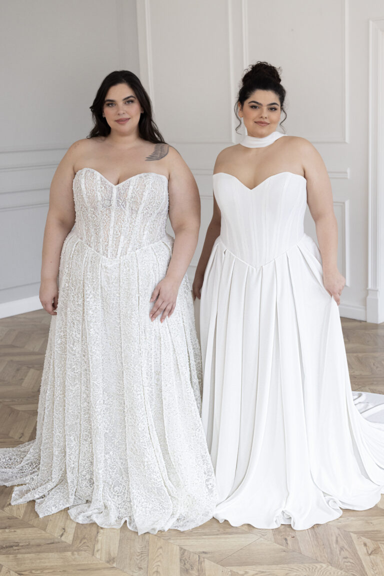 Corseted Plus Size Wedding Dresses | Studio Levana