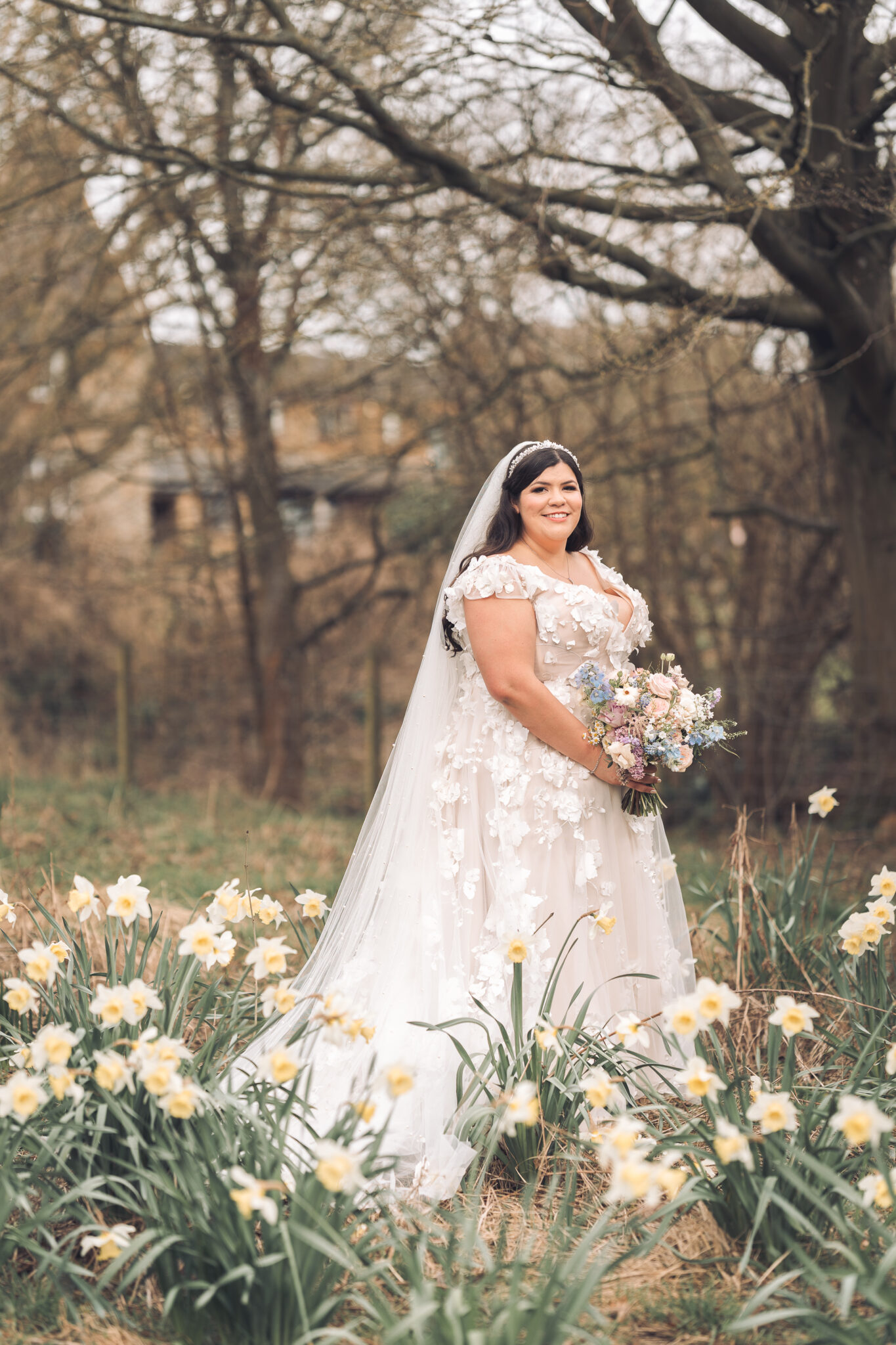 A Rustic Spring Wedding with the Viola Gown by Studio Levana