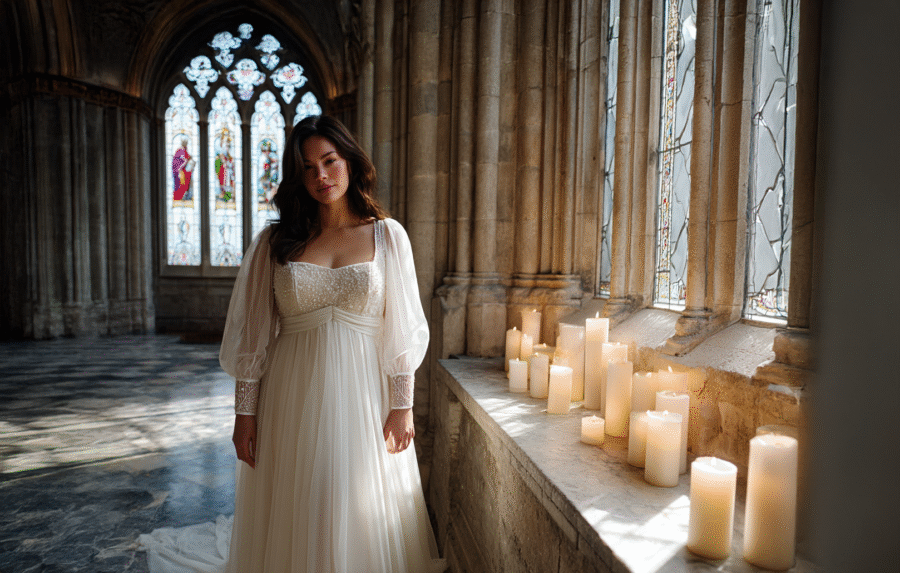 Traditional Catholic Wedding Dress | Studio Levana